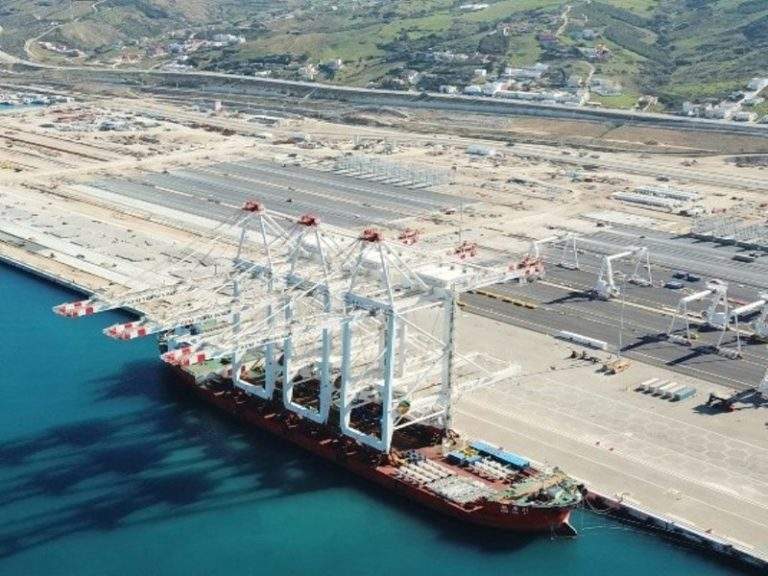 APM Terminals MedPort Tangier receives three new STS cranes - Ship ...