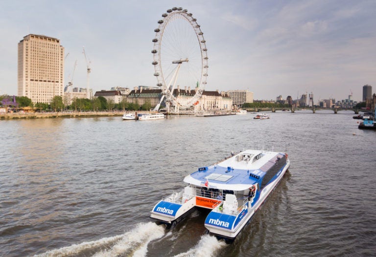 London riverboat services: the evolution of the MBNA Thames Clippers