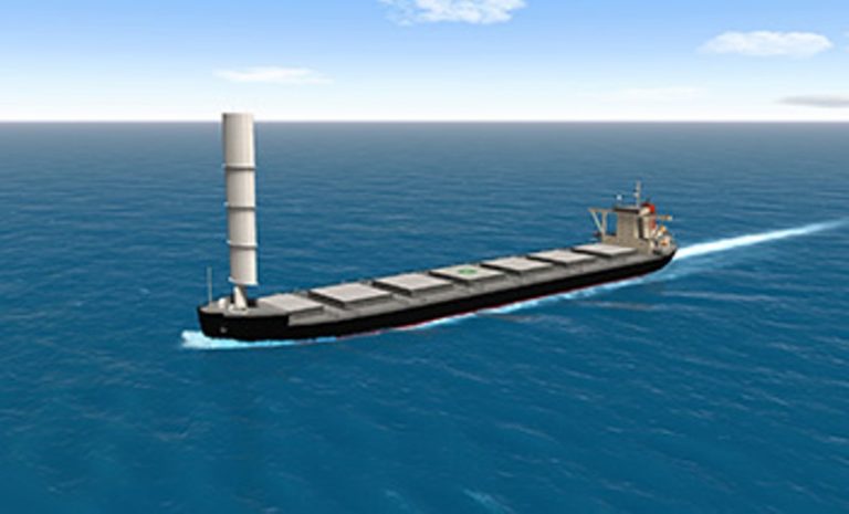 MOL and Oshima Shipbuilding receive approval for hard sail system