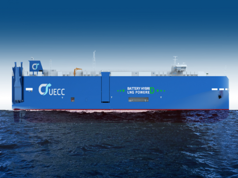 UECC places order for third battery-hybrid LNG PCTC construction