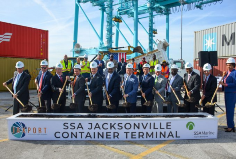 JaxPort and SSA Marine start construction of $238.7m terminal