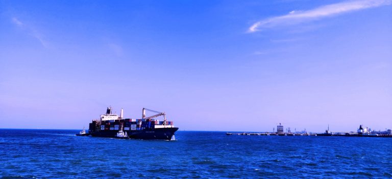 Japanese consortium exhibits auto berthing system on large car ferry