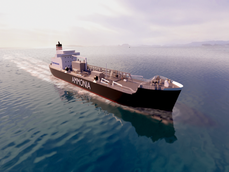 NYK Line gets ClassNK’s AiP for ammonia bunkering vessel