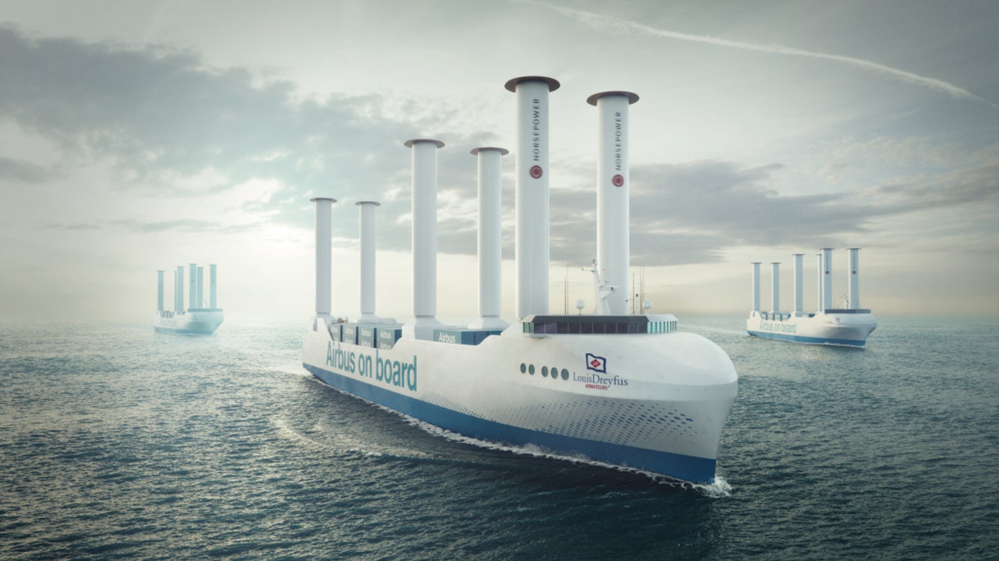 Norsepower to provide rotor sails for LDA and Airbus’s new fleet