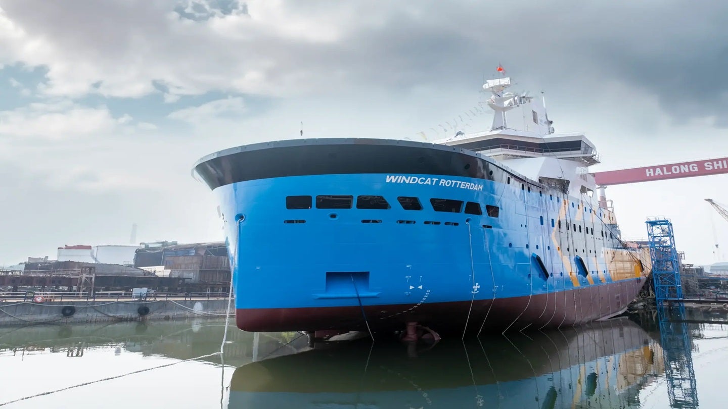 Damen launches Windcat’s first CSOV