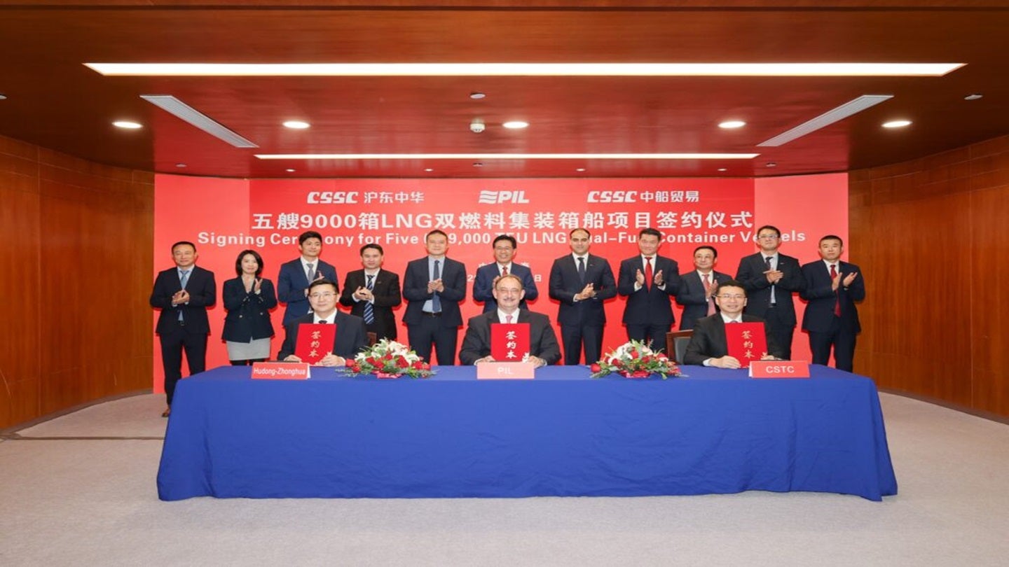 PIL orders five 9,000TEU LNG dual-fuel boxships