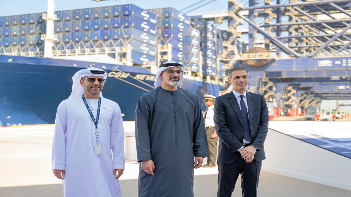 Khalifa Port container capacity surges with opening of new terminal