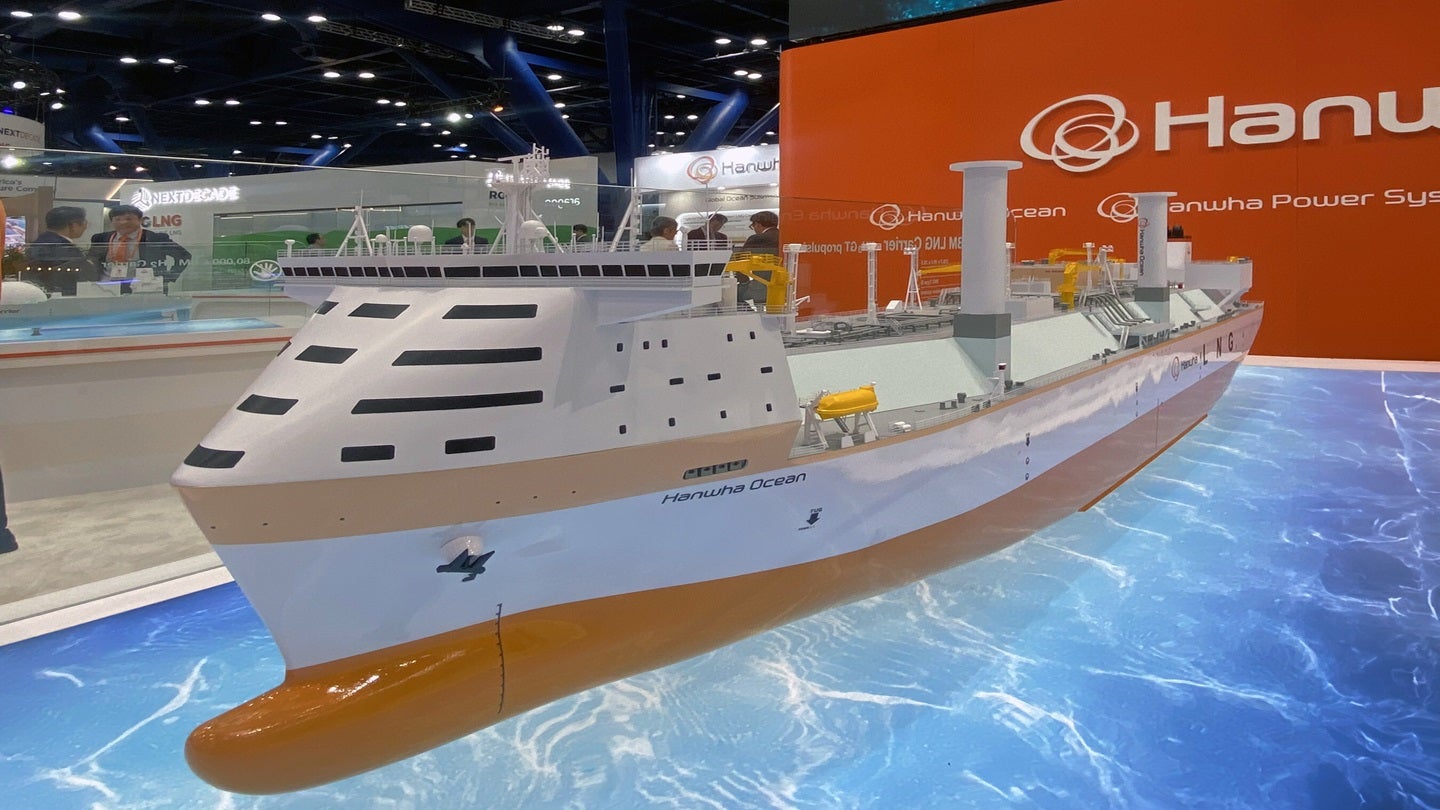 Hanwha, Baker Hughes to develop ammonia gas turbines for ships