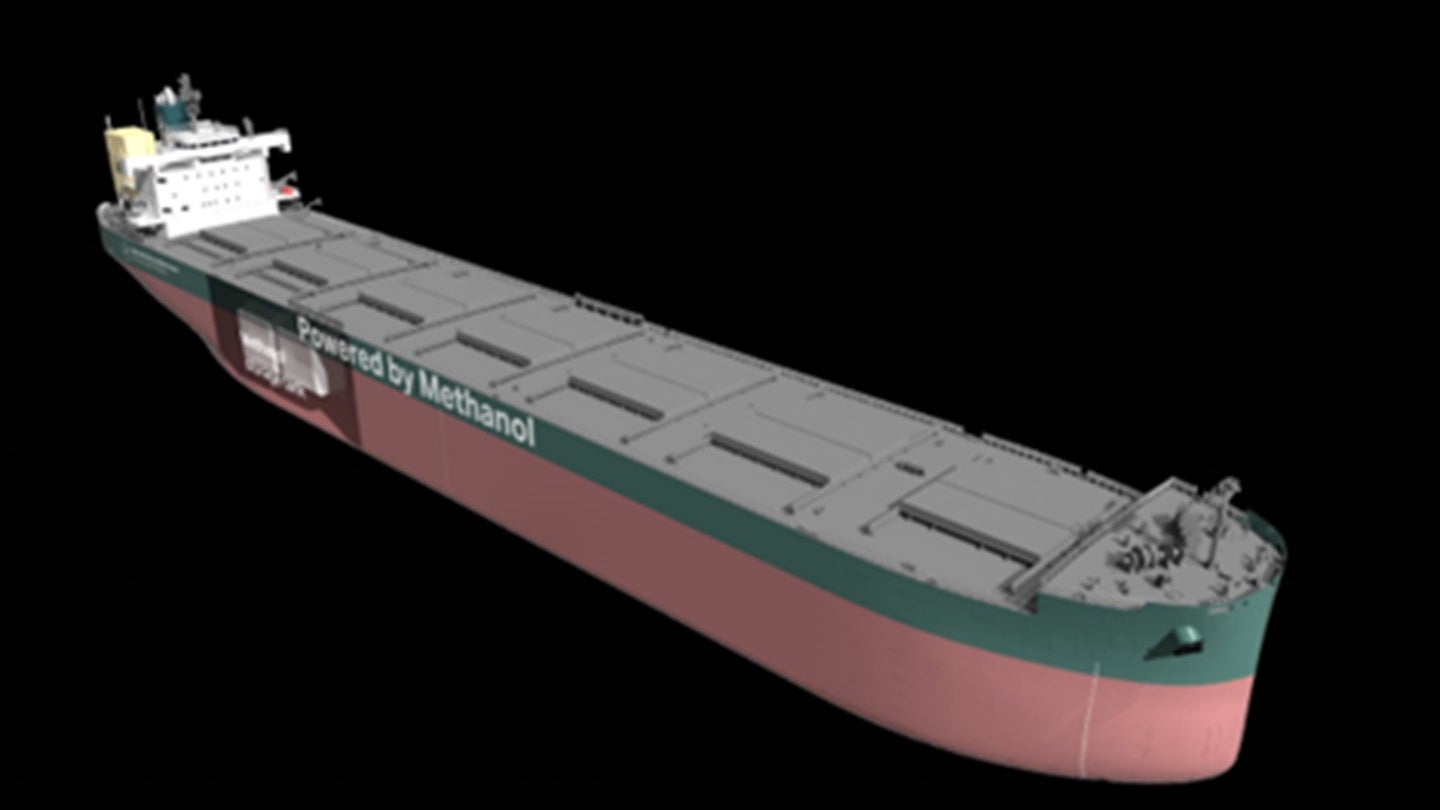 ClassNK grants AiP to methanol dual fuel bulk carrier design