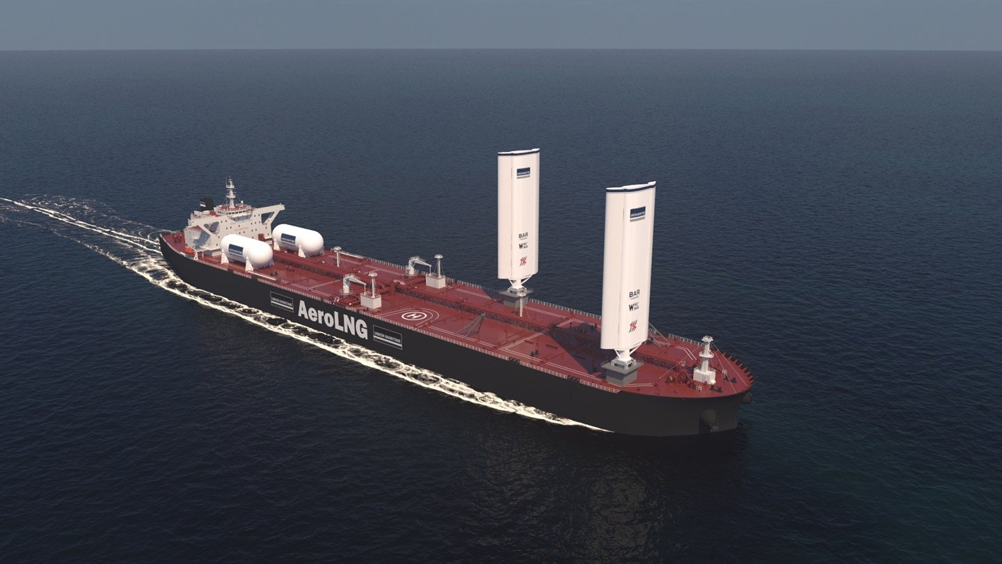 BAR Technologies to install WindWings on two new dual-fuel LR2 tankers