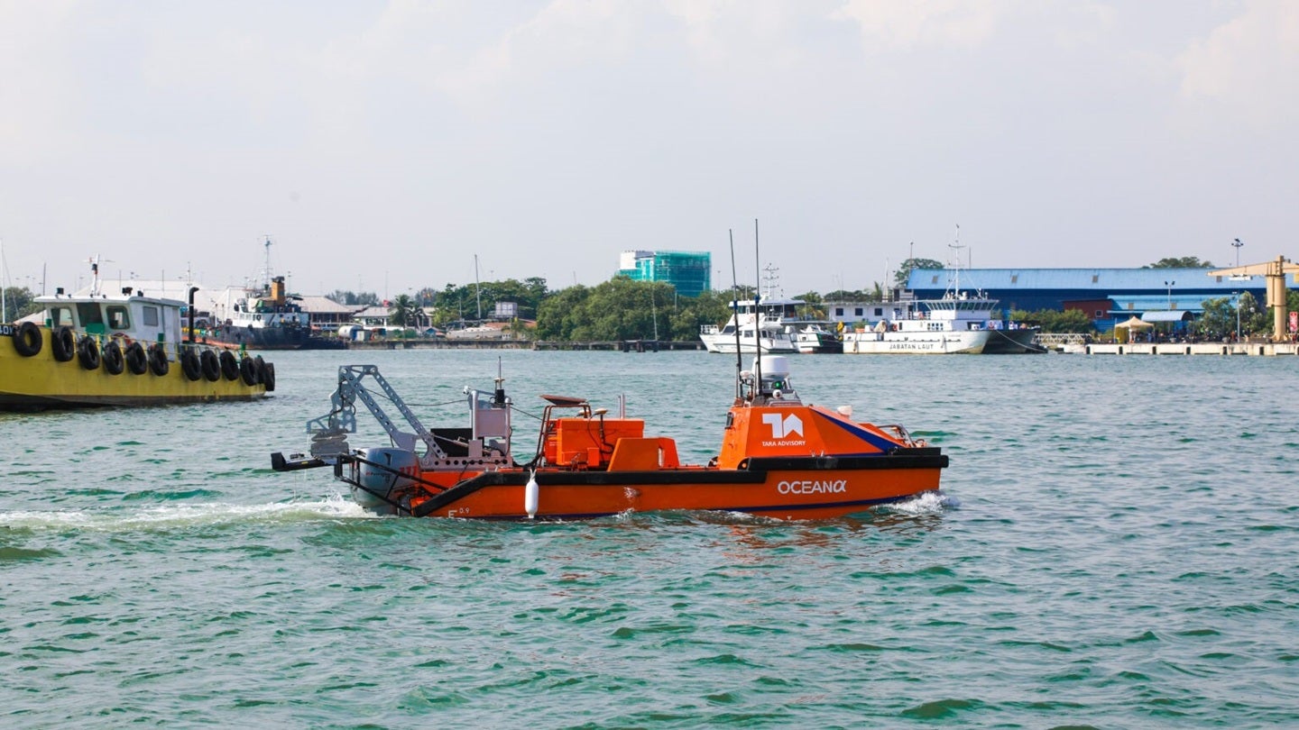 OceanAlpha's L25 USV showcases long-range survey capabilities in Malaysia