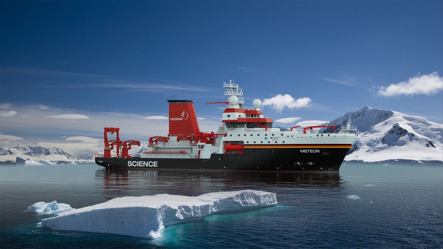 Elomatic installs Elogrid tunnel thruster tech on METEOR IV research vessel