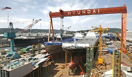 Hyundai Heavy Industries Ulsan Shipyard - Ship Technology